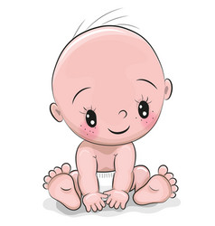 Cute cartoon baboy Royalty Free Vector Image - VectorStock