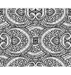 Traditional russian seamless pattern frame Vector Image