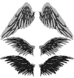 Devil wings Royalty Free Vector Image - VectorStock