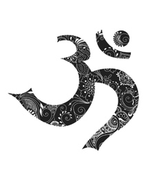 Omkara symbol Royalty Free Vector Image - VectorStock