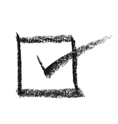 Empty check box circles and squares hand drawn Vector Image