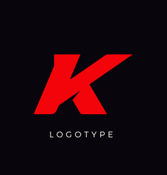 Speed letters set red race font italic bold Vector Image