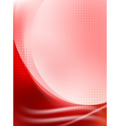 Abstract red flowing background Royalty Free Vector Image