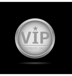 Golden Vip card Royalty Free Vector Image - VectorStock