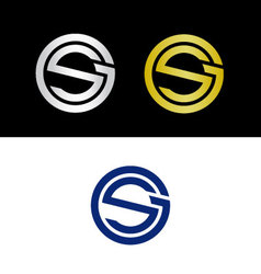 Gs logo Royalty Free Vector Image - VectorStock