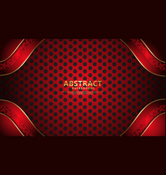 Background with bright red color flow lines Vector Image