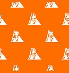 Mine icon simple style Royalty Free Vector Image