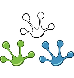 Cartoon frog Royalty Free Vector Image - VectorStock