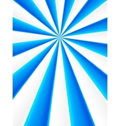 Blue explosion background with rays Royalty Free Vector