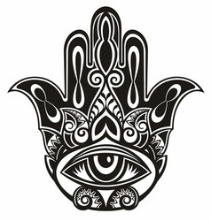 Amulet hamsa Royalty Free Vector Image - VectorStock