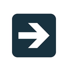 Arrow icon Rounded squares button Royalty Free Vector Image