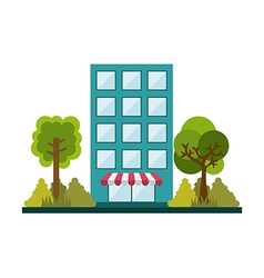 Buildings design Royalty Free Vector Image - VectorStock