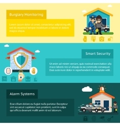 Home security camera video surveillance systems Vector Image