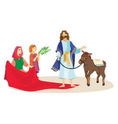 Holy week good friday crucifixion of jesus and Vector Image