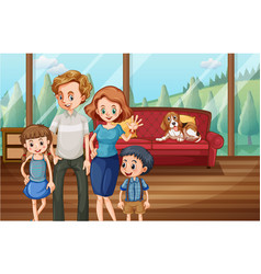 Helping at home Royalty Free Vector Image - VectorStock