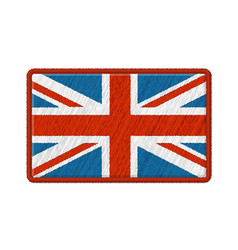 Great britain stickers Royalty Free Vector Image