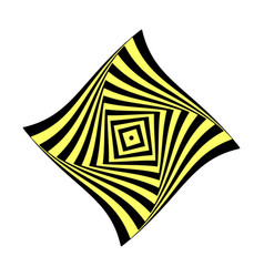 Abstract op art design Royalty Free Vector Image