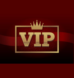 Vip club logo text with wings Royalty Free Vector Image