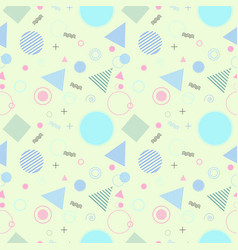 Childish seamless pattern with flowers creative Vector Image