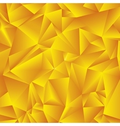 Abstract grey gold triangle 3d with black blank Vector Image