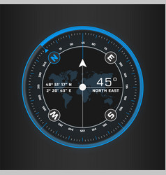 Interface ui design graphic hud Royalty Free Vector Image