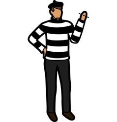 Beatnik Royalty Free Vector Image - VectorStock