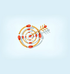 Perfect match set Royalty Free Vector Image - VectorStock