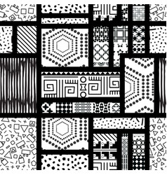 Patchwork seamless texture Royalty Free Vector Image