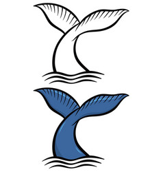 Whale tale Royalty Free Vector Image - VectorStock