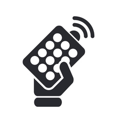 Remote home icon Royalty Free Vector Image - VectorStock