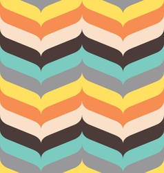 Wide emerald chevron Royalty Free Vector Image