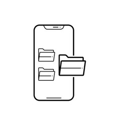 Folders Royalty Free Vector Image - VectorStock