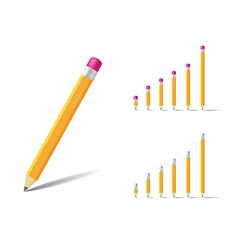 Pencil Royalty Free Vector Image - VectorStock
