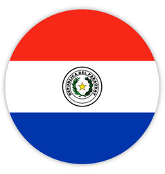 Simple round flag Royalty Free Vector Image - VectorStock