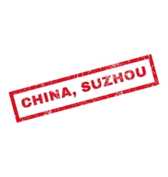 China Suzhou Rubber Stamp Royalty Free Vector Image
