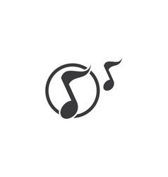 Music note icon Royalty Free Vector Image - VectorStock