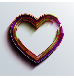 Hearts border Royalty Free Vector Image - VectorStock