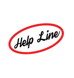 Help me rubber stamp Royalty Free Vector Image