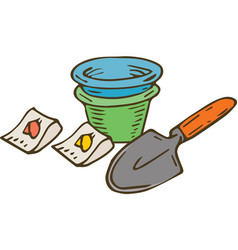 Garden tools Royalty Free Vector Image - VectorStock