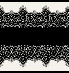 Lace seamless pattern Royalty Free Vector Image