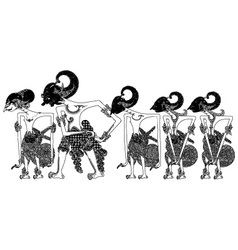 Pandawa Royalty Free Vector Image - VectorStock