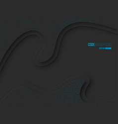 Binary code pattern Royalty Free Vector Image - VectorStock