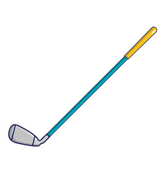 Golf club icon cartoon style Royalty Free Vector Image