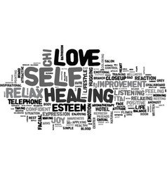 Self-care word cloud concept Royalty Free Vector Image