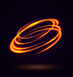 Circular lens flare Royalty Free Vector Image - VectorStock