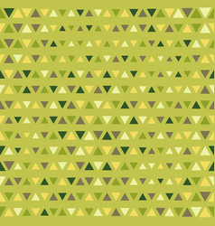 Green triangles pattern Royalty Free Vector Image