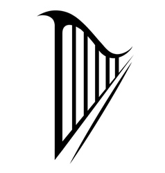 Harp Royalty Free Vector Image - VectorStock