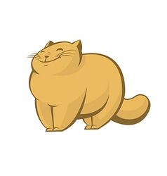 Fat sumo fighter Royalty Free Vector Image - VectorStock