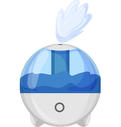 Diffuse humidifier air cartoon Royalty Free Vector Image