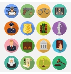 Legal punishment icon Royalty Free Vector Image